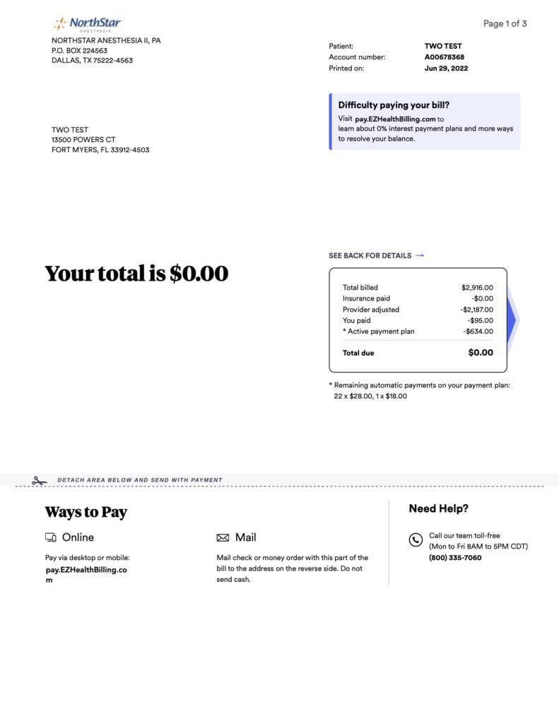 Contact Us - Northstar Anesthesia